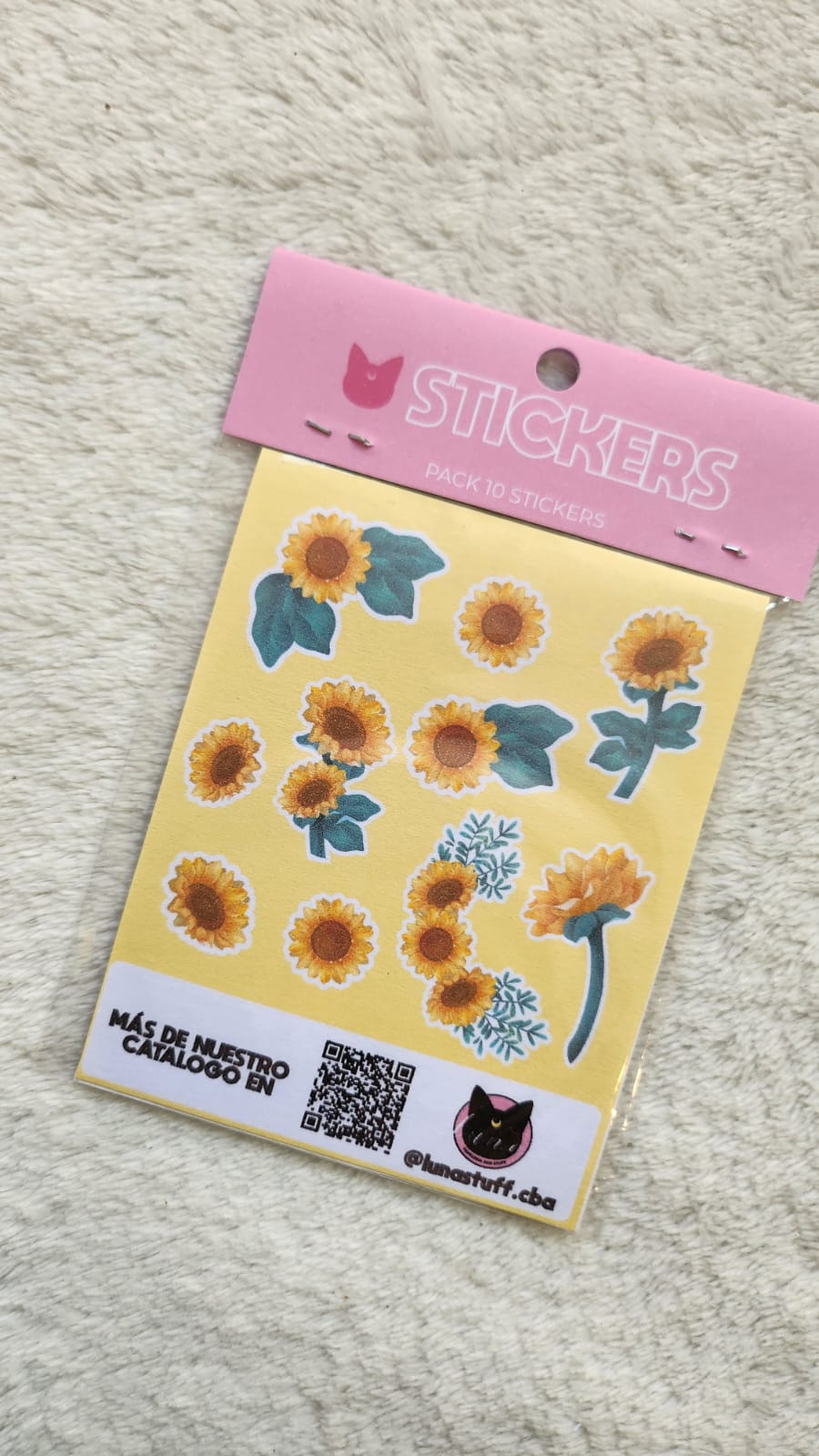 Stickers girasol – Wabi Sabi Librería